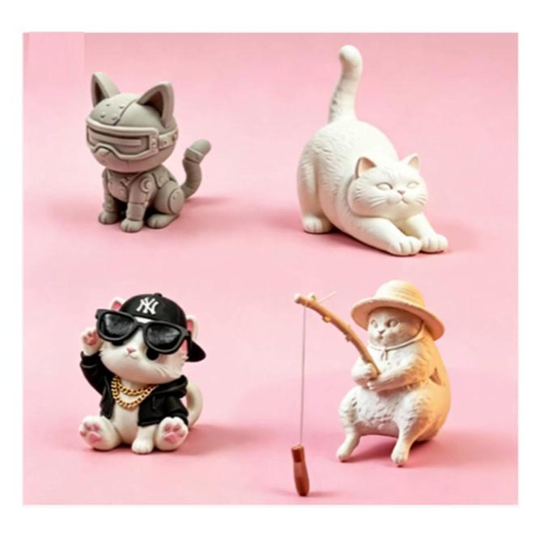 Animal Cat OTH200 STL File for 3D Printing(whole /no Split) - Etsy ...