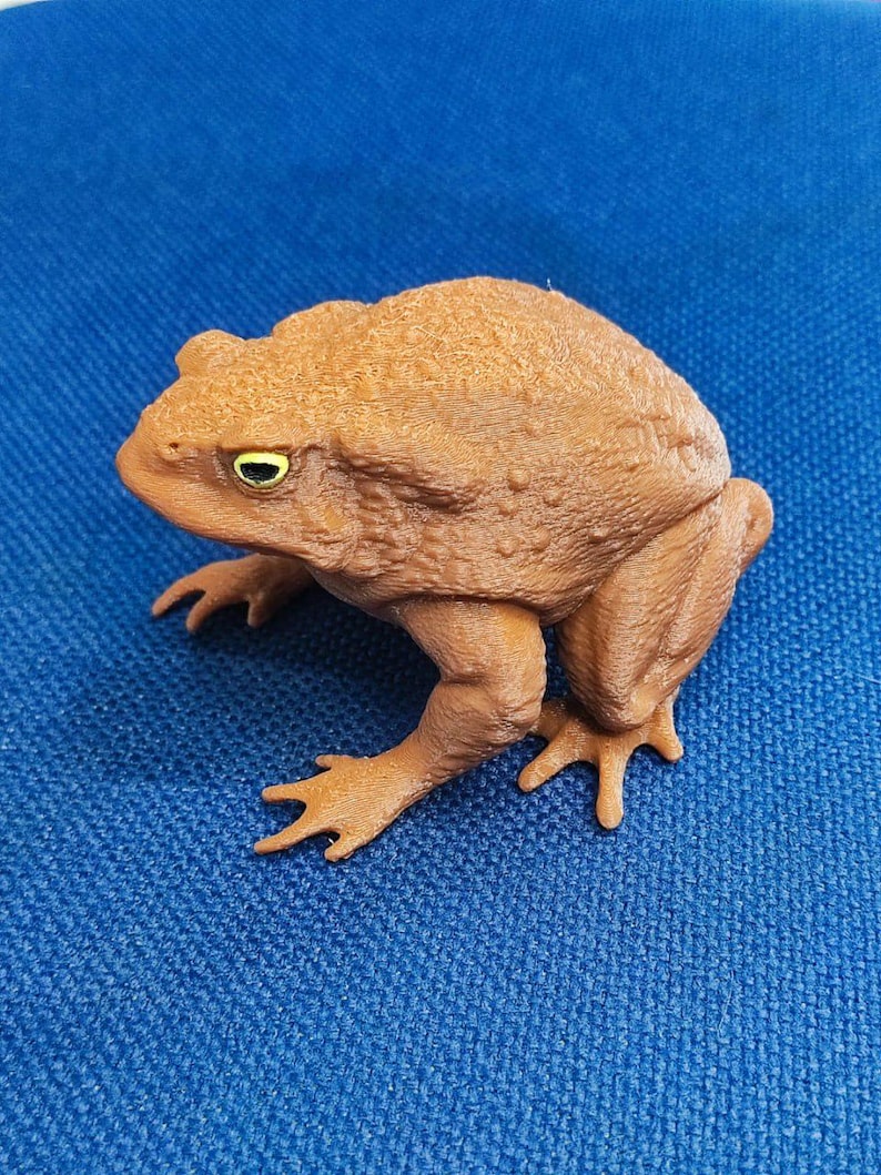 Frog Toad Model OTH089 STL File for 3D Printing - Etsy