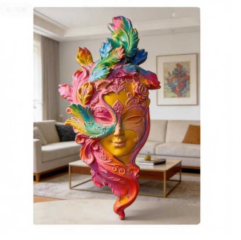 Peacock Mask OTH126 STL File for 3D Printing - Etsy