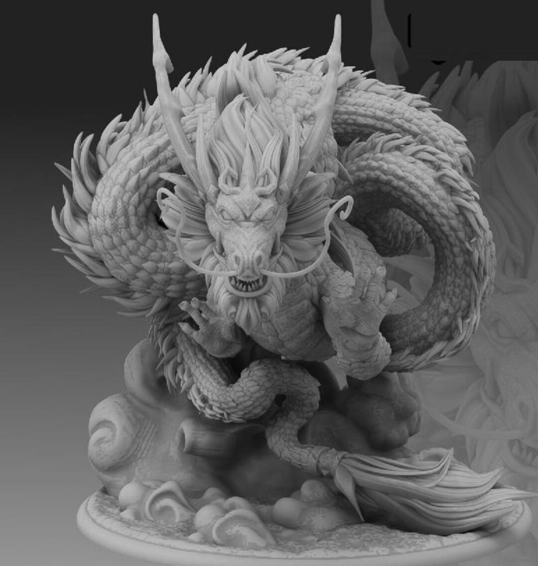 Furnishing Dragon of East Model OTH063 FDM 3D Print STL File for 3D ...