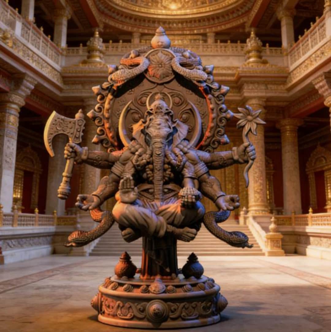 India Buddha Ganesha Model OTH023 STL File for 3D Printing - Etsy