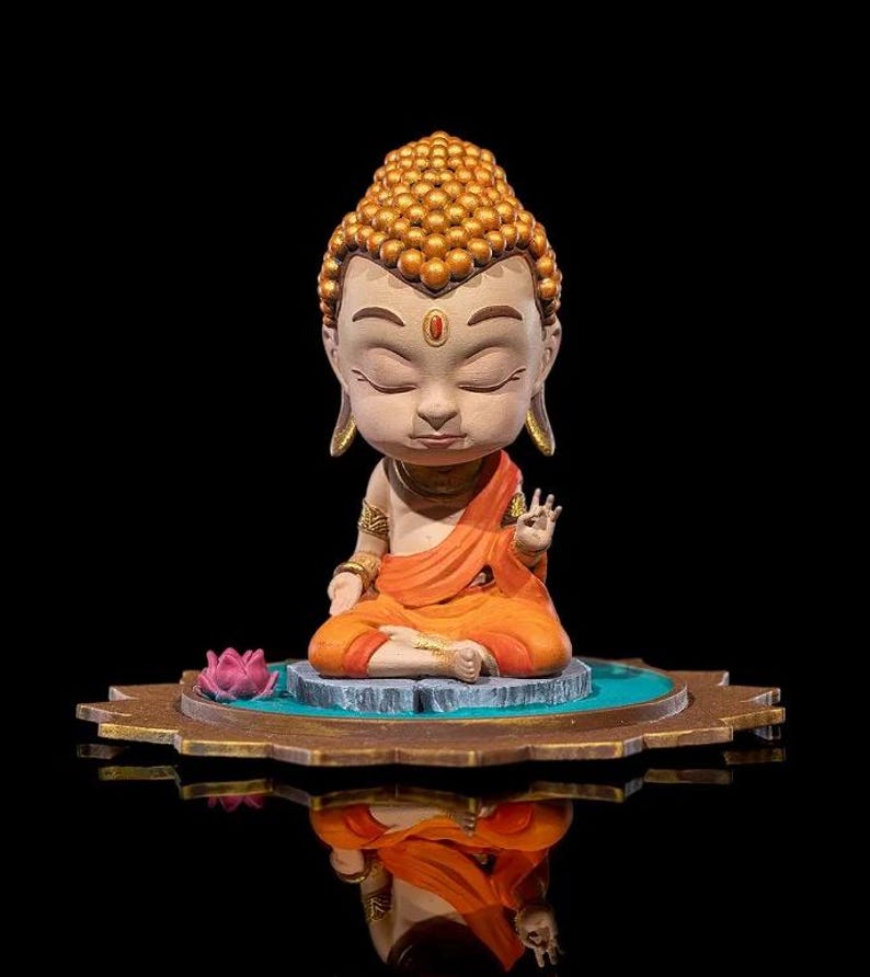 Chibi Buddha OTH55 STL File for 3D Printing - Etsy