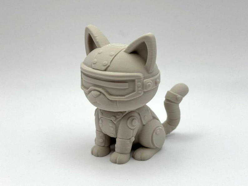 Animal Cat OTH200 STL File for 3D Printing(whole /no Split) - Etsy ...
