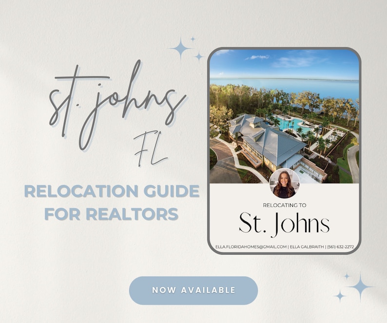 St. Johns Florida Relocation Guide for Realtors - Etsy