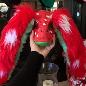 Custom Raptor Mask With Long Ears - Etsy