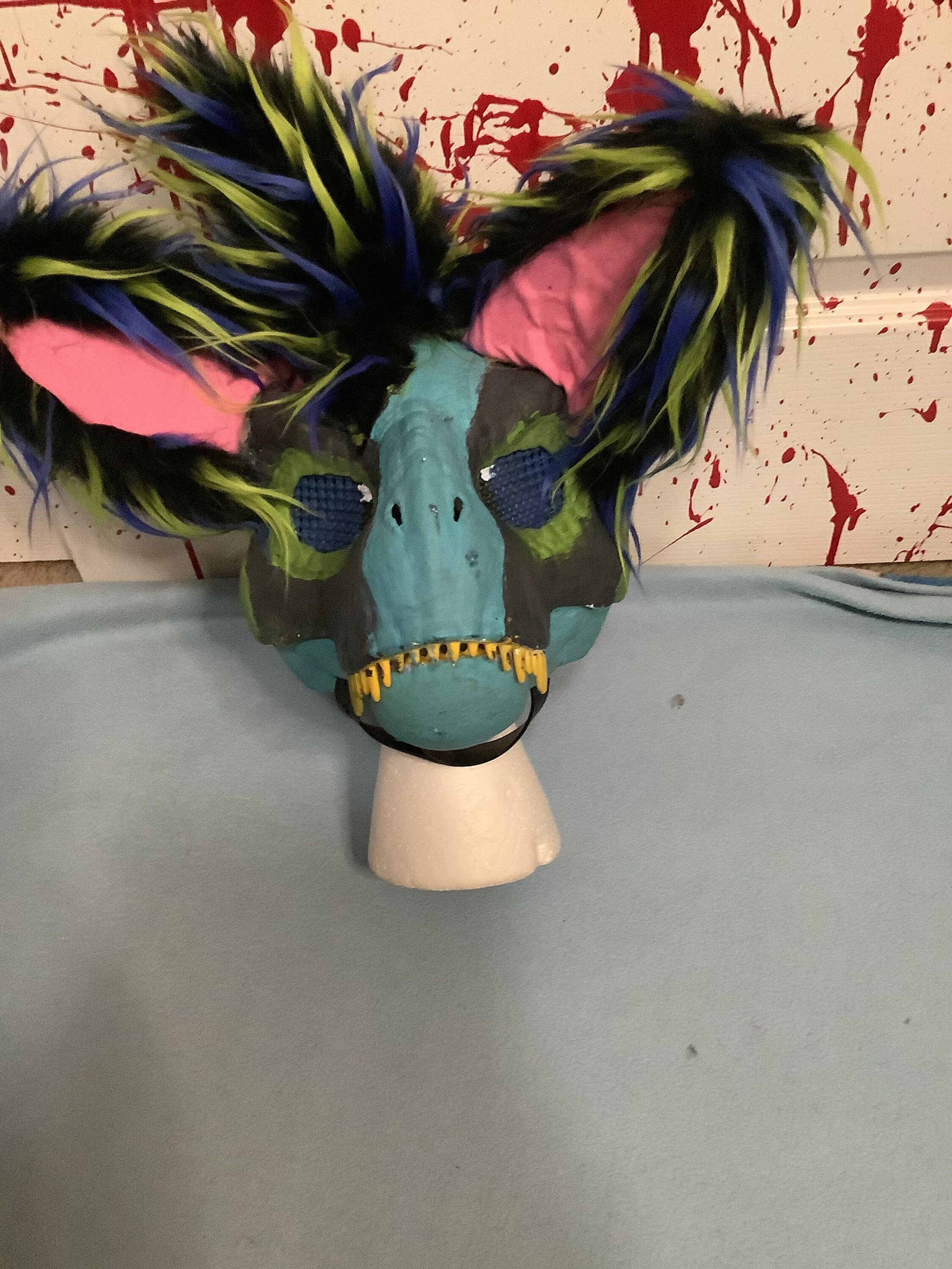 Custom Short Ear Raptor Mask - Etsy