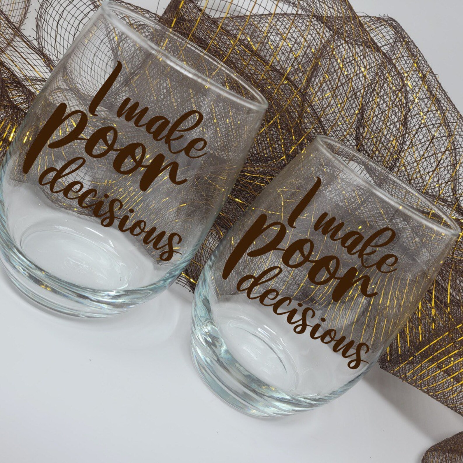 Wine Glass Humor Vinyl Decals - Etsy
