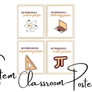 STEM Classroom Posters Stem Lab Wall Decor STEM Classroom - Etsy