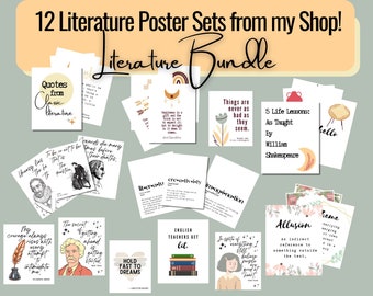 Reading Poster High School English Classroom Poster - Etsy