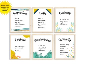 Classroom Poster Back to School Gen Z Slang Motivation for Growth ...