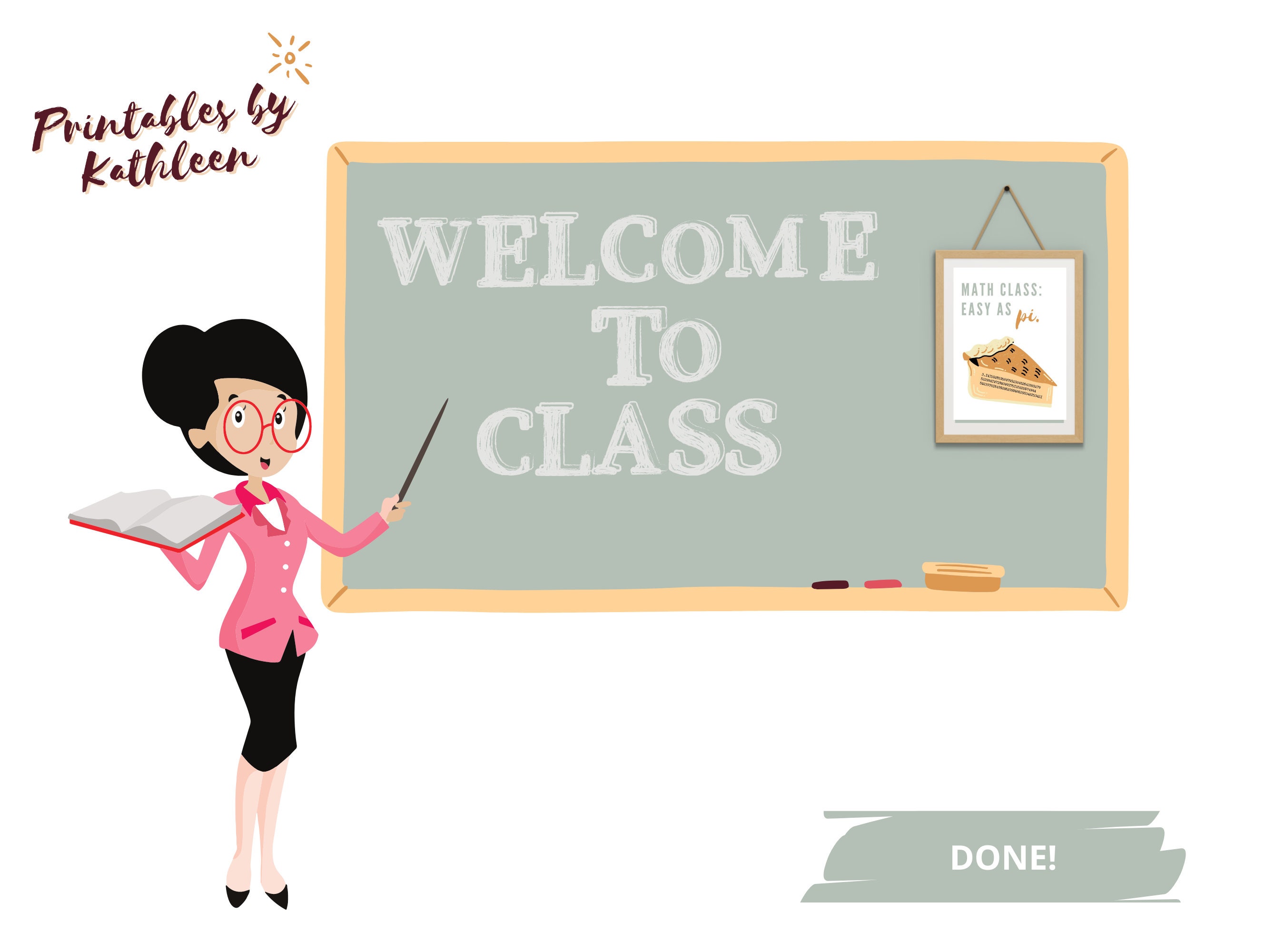 Printable Math Classroom Poster; Math Wall Art; Boho Math Classroom ...
