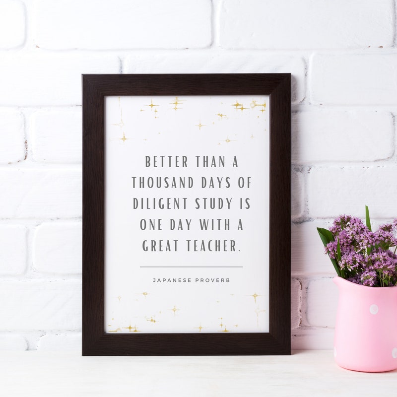 Japanese Proverb - Etsy