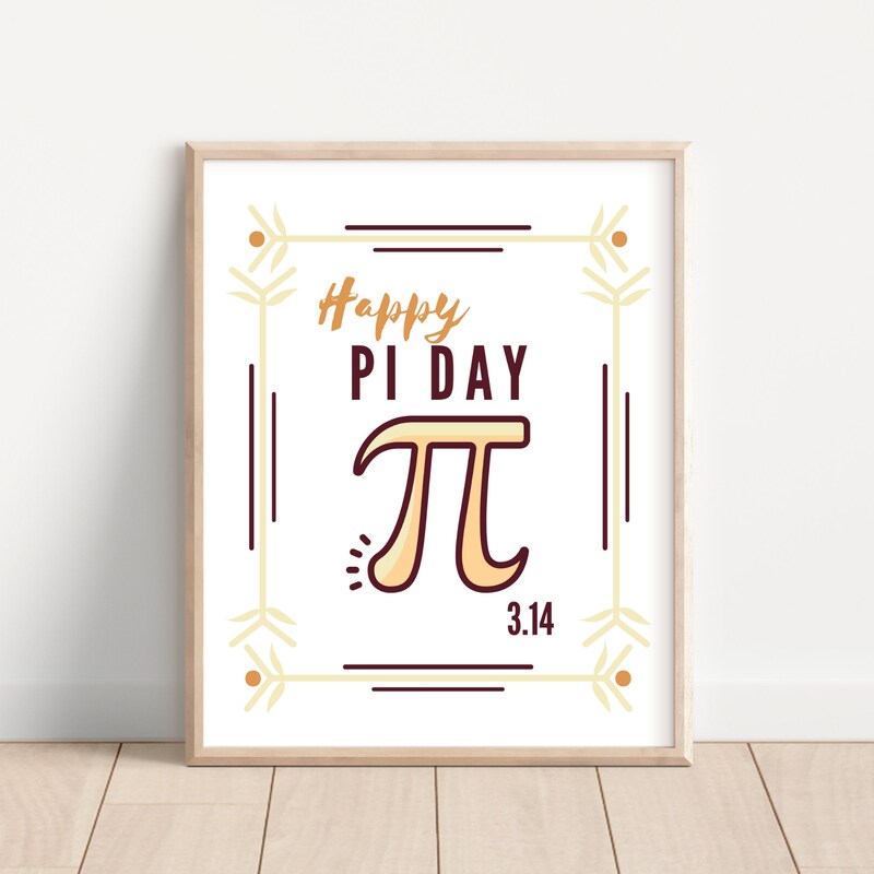 Pi Day Posters - Etsy