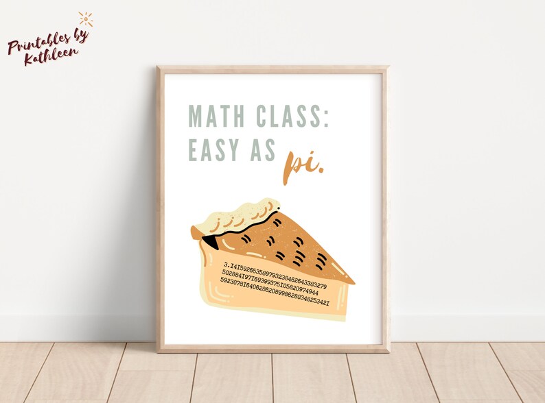 Printable Math Classroom Poster; Math Wall Art; Boho Math Classroom ...