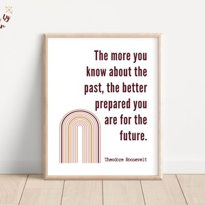 History Class Decor; History Classroom Posters - Printable; Quotes ...