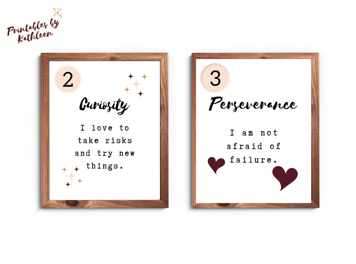 Growth Mindset Poster Bundle Middle School Classroom Prints - Etsy