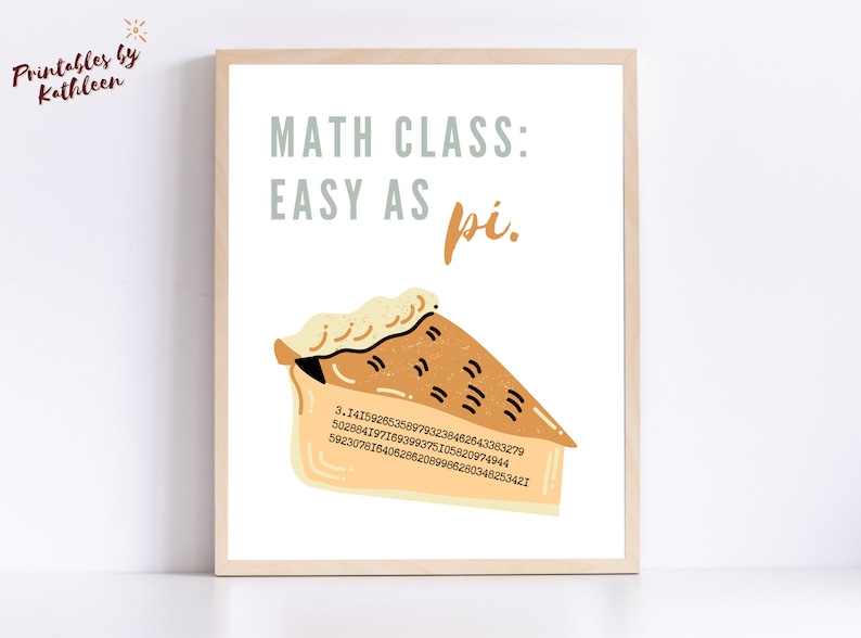 Printable Math Classroom Poster Math Wall Art Boho Math Classroom Decor ...
