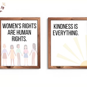 Inclusive Classroom Posters; Social Justice Art; Equality Poster Set ...