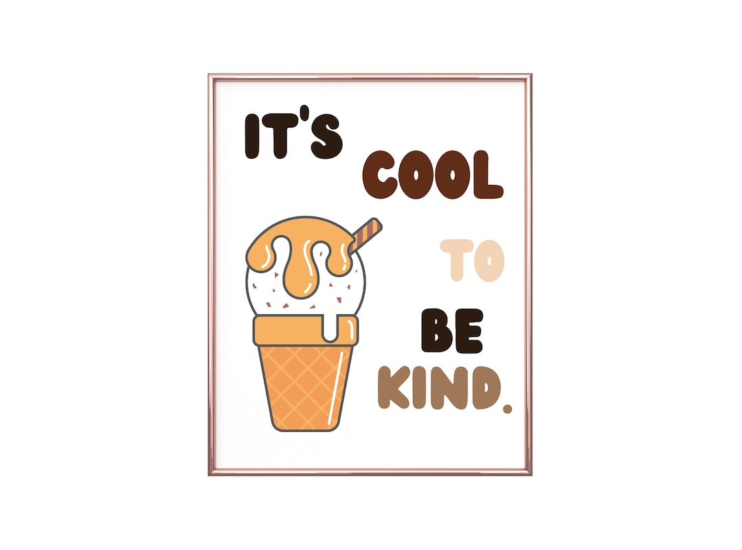 Classroom Kindness Poster, Kindness Printable, Elementary Classroom ...