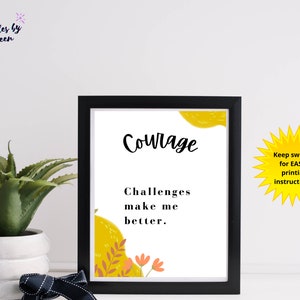 Growth Mindset Posters, Positive Affirmations for the Classroom - Etsy