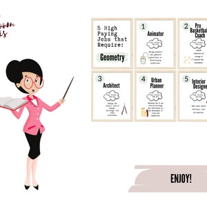 Geometry Classroom Decor; High School Geometry Posters; Geometry ...