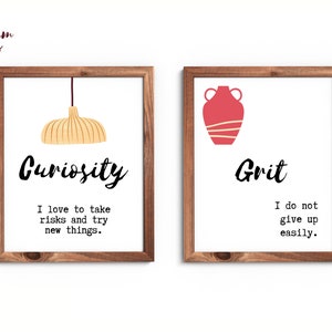 Growth Mindset Posters; Positive Affirmations; Boho Classroom Decor ...