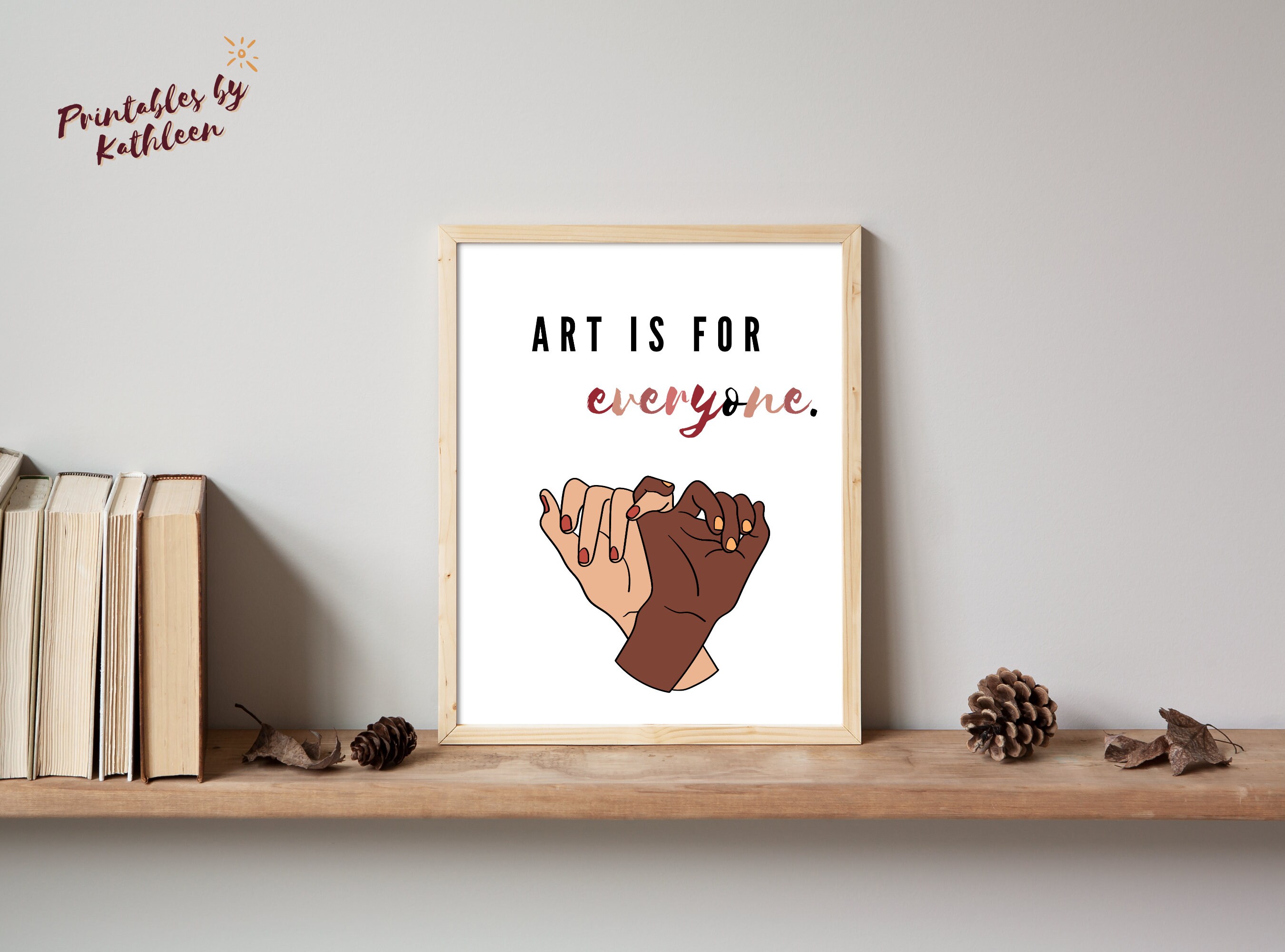 Art Teacher Poster Inclusive Classroom Wall Decor Art Teacher Sign ...