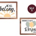 Respect Posters; Boho Classroom Decor; Class Expectations Sign ...