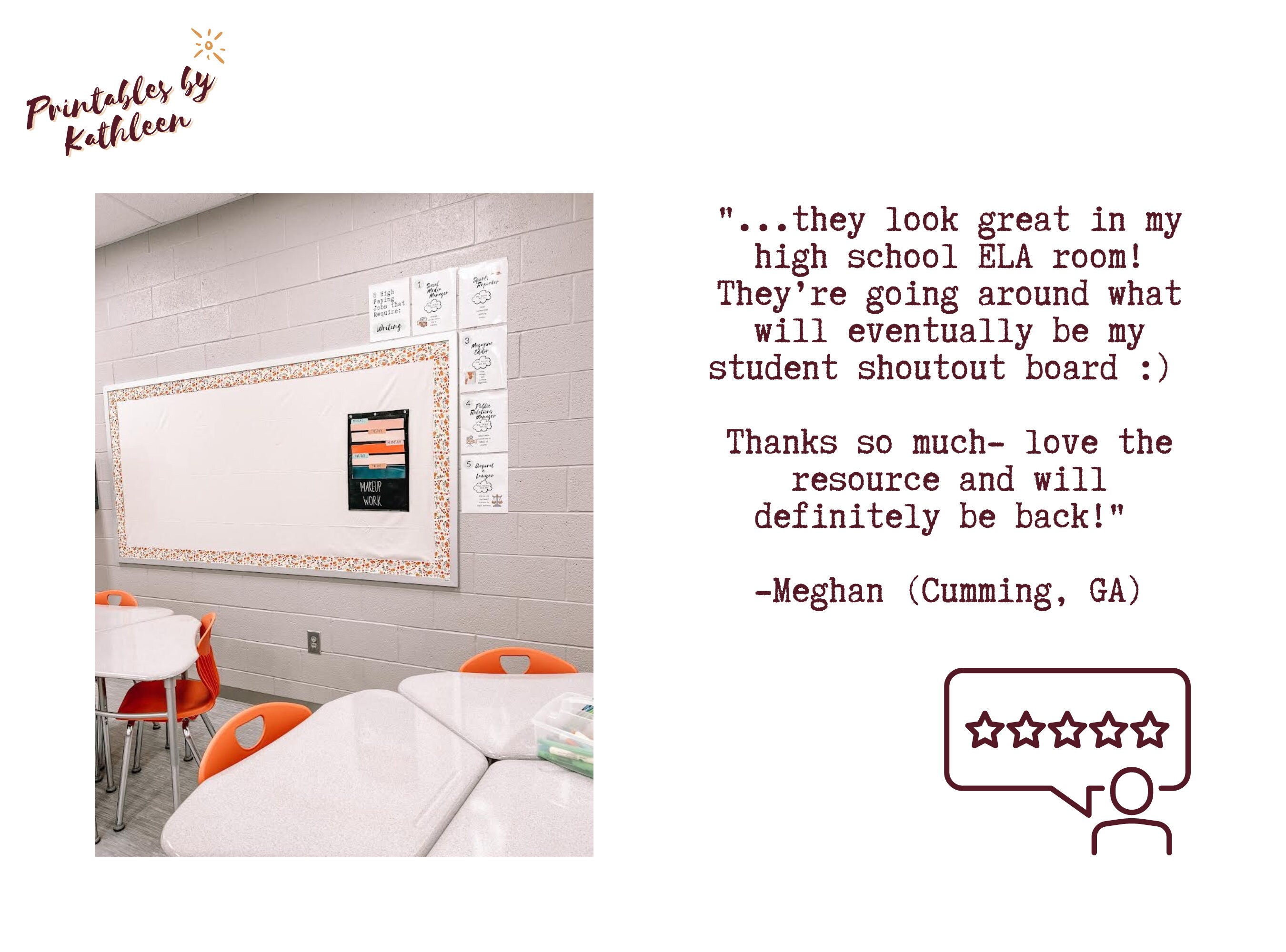 High School English Classroom Posters Printable Middle School - Etsy