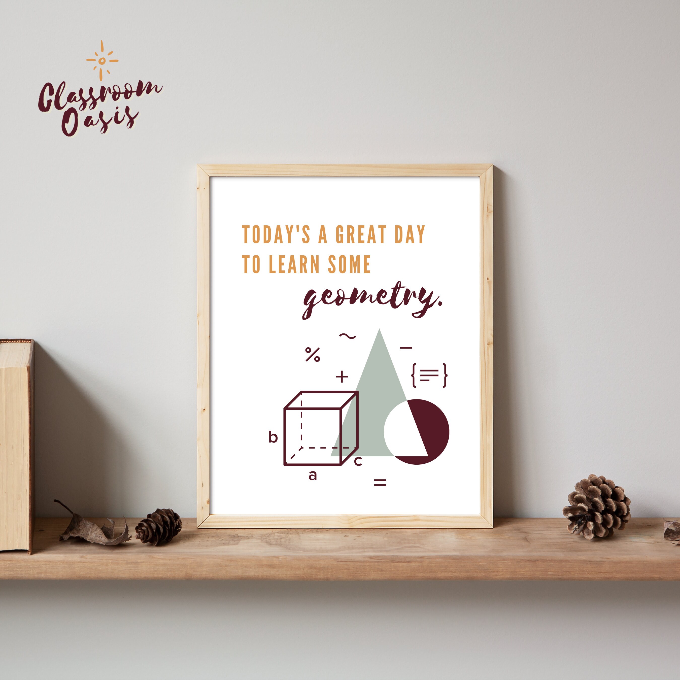 Geometry Classroom Decor High School Math Posters Geometry - Etsy