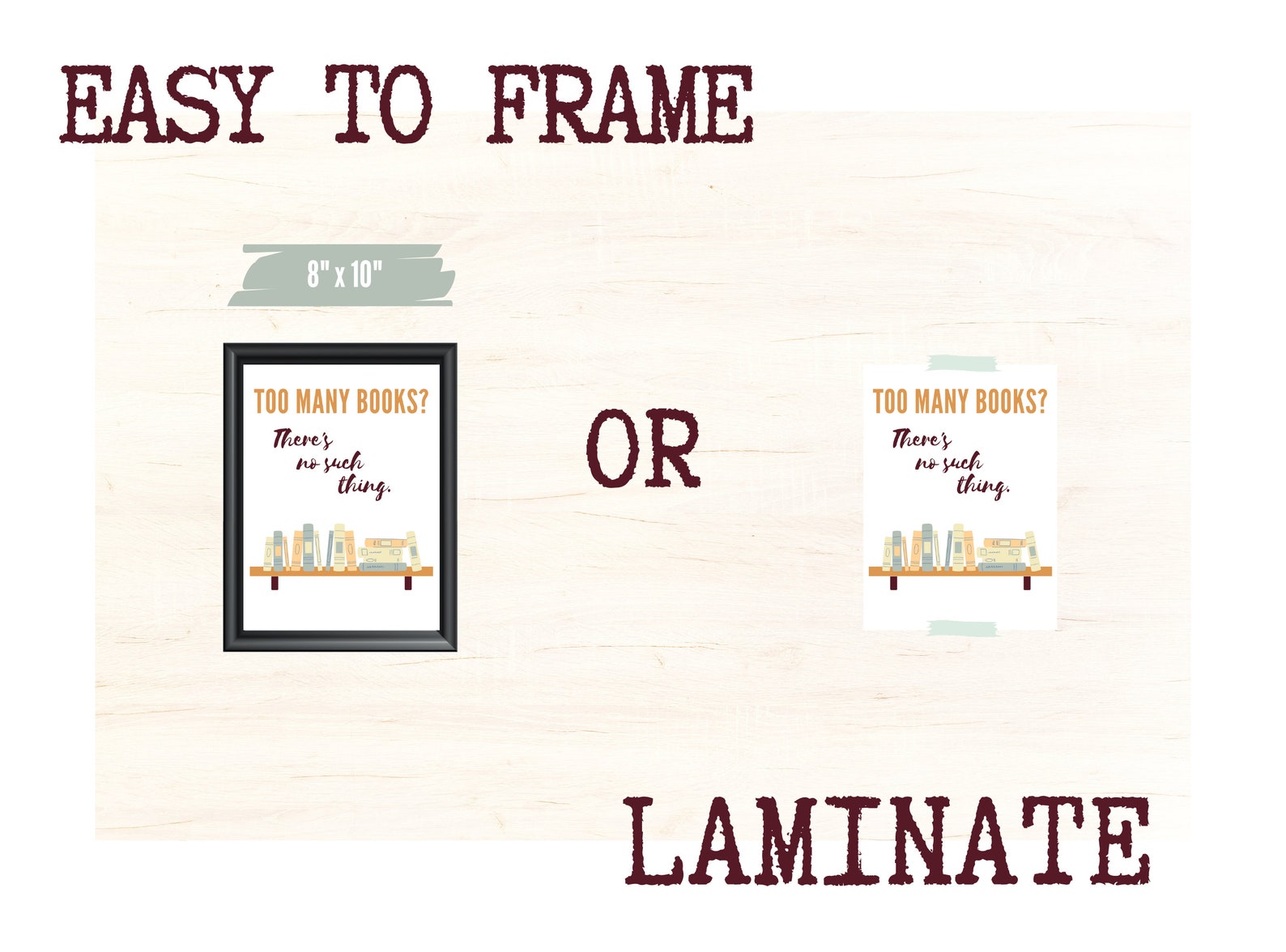 Reading Poster Set Middle School English Classroom Decor - Etsy