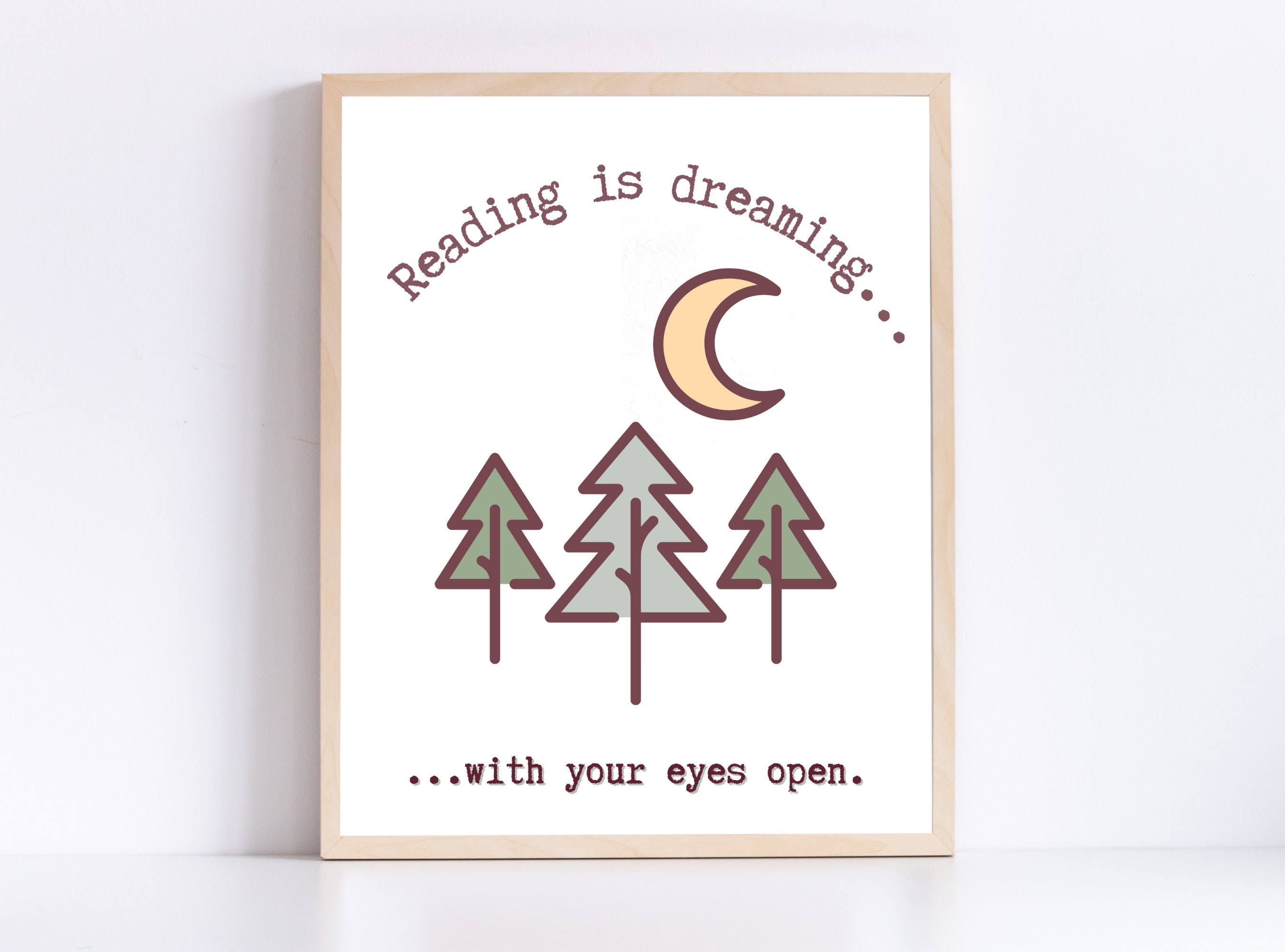 Reading Poster Literature Poster English Classroom Poster Camping ...