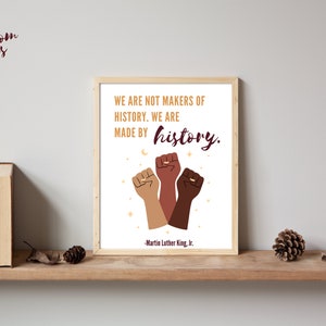 History Classroom Posters MLK Quote Social Studies Classroom Decor ...