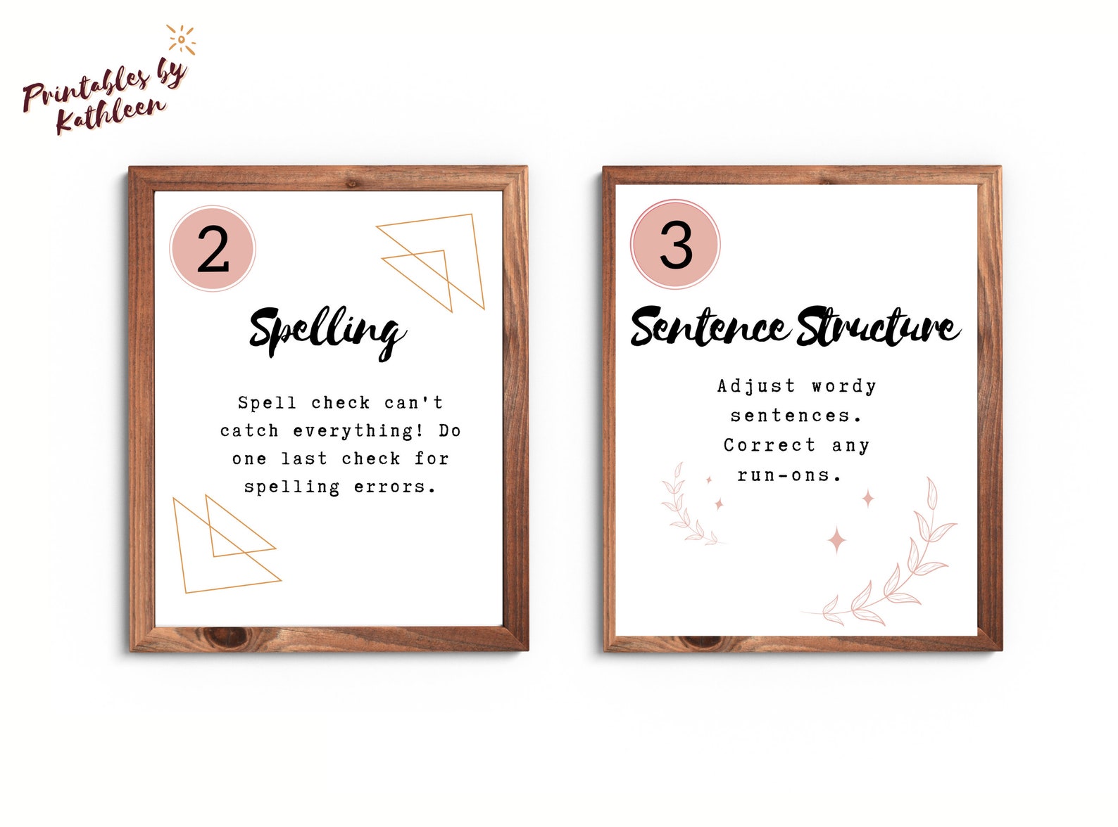 Grammar Poster Set High School English Classroom Posters - Etsy