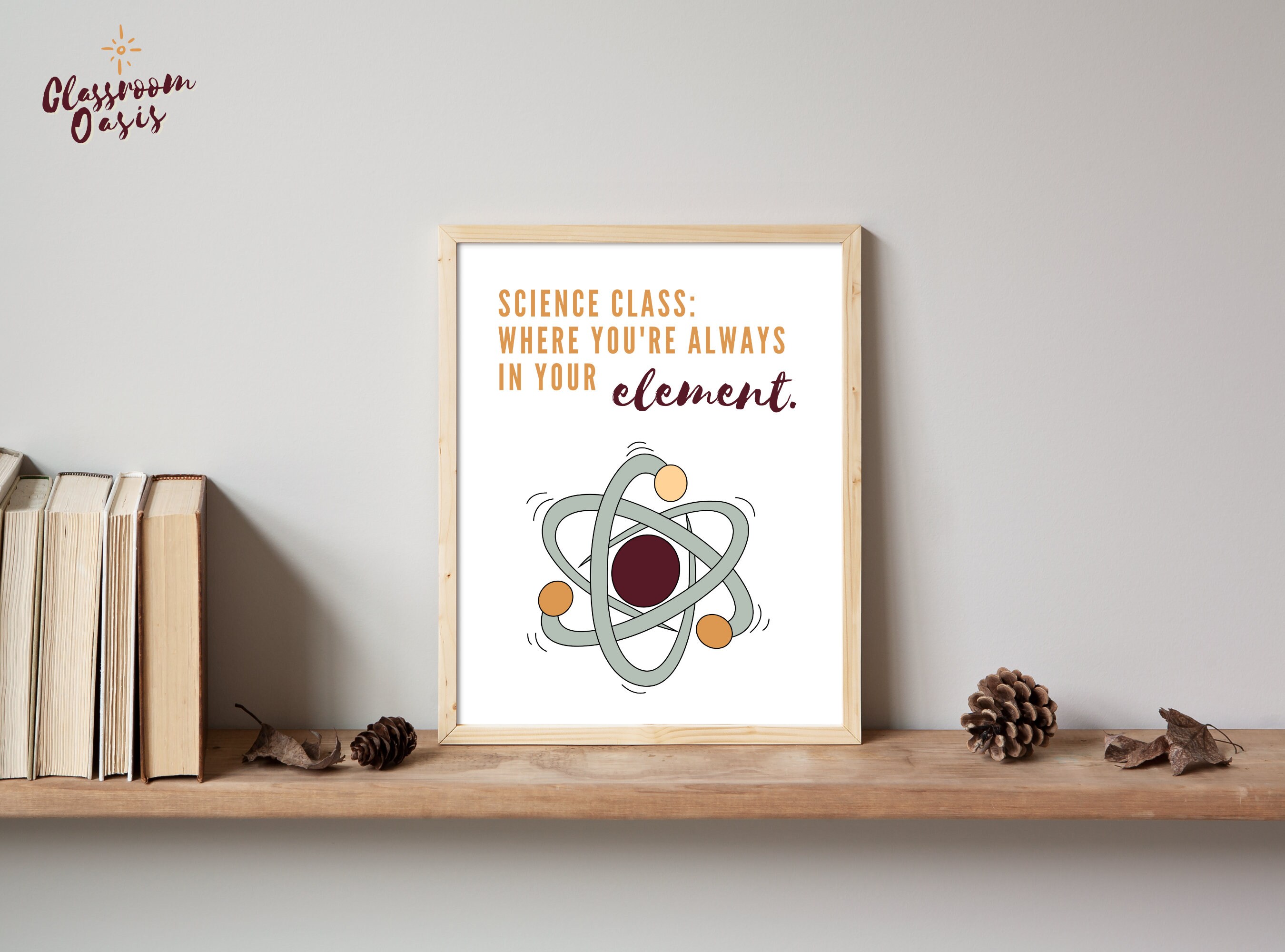 Chemistry Classroom Poster Science Classroom Decor Science Humor Funny ...