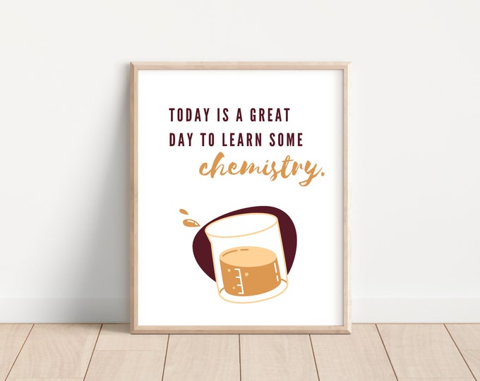 Science Teacher Posters Science Classroom Decor High School - Etsy