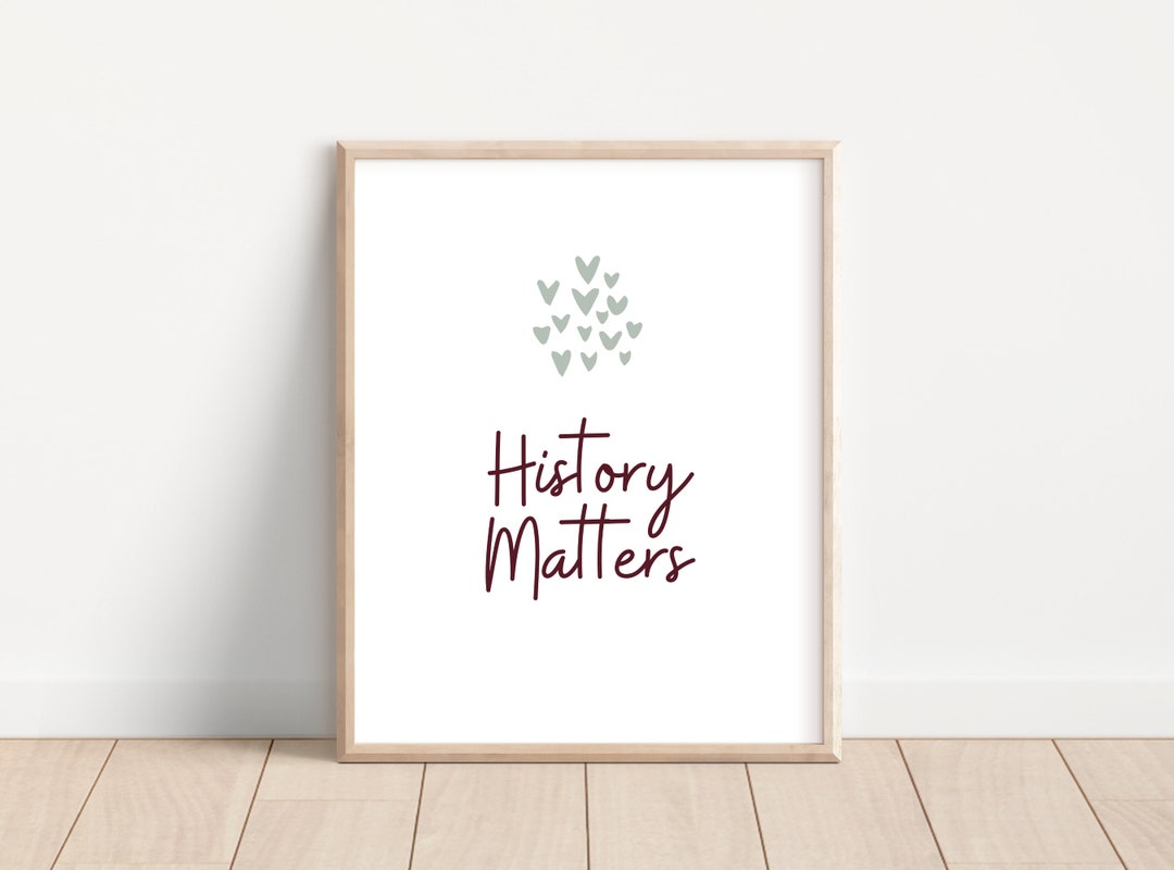 History Classroom Poster; History Classroom Decoration; Social Studies ...