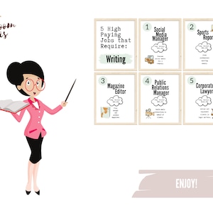 High School English Classroom Posters; Printable Middle School English ...