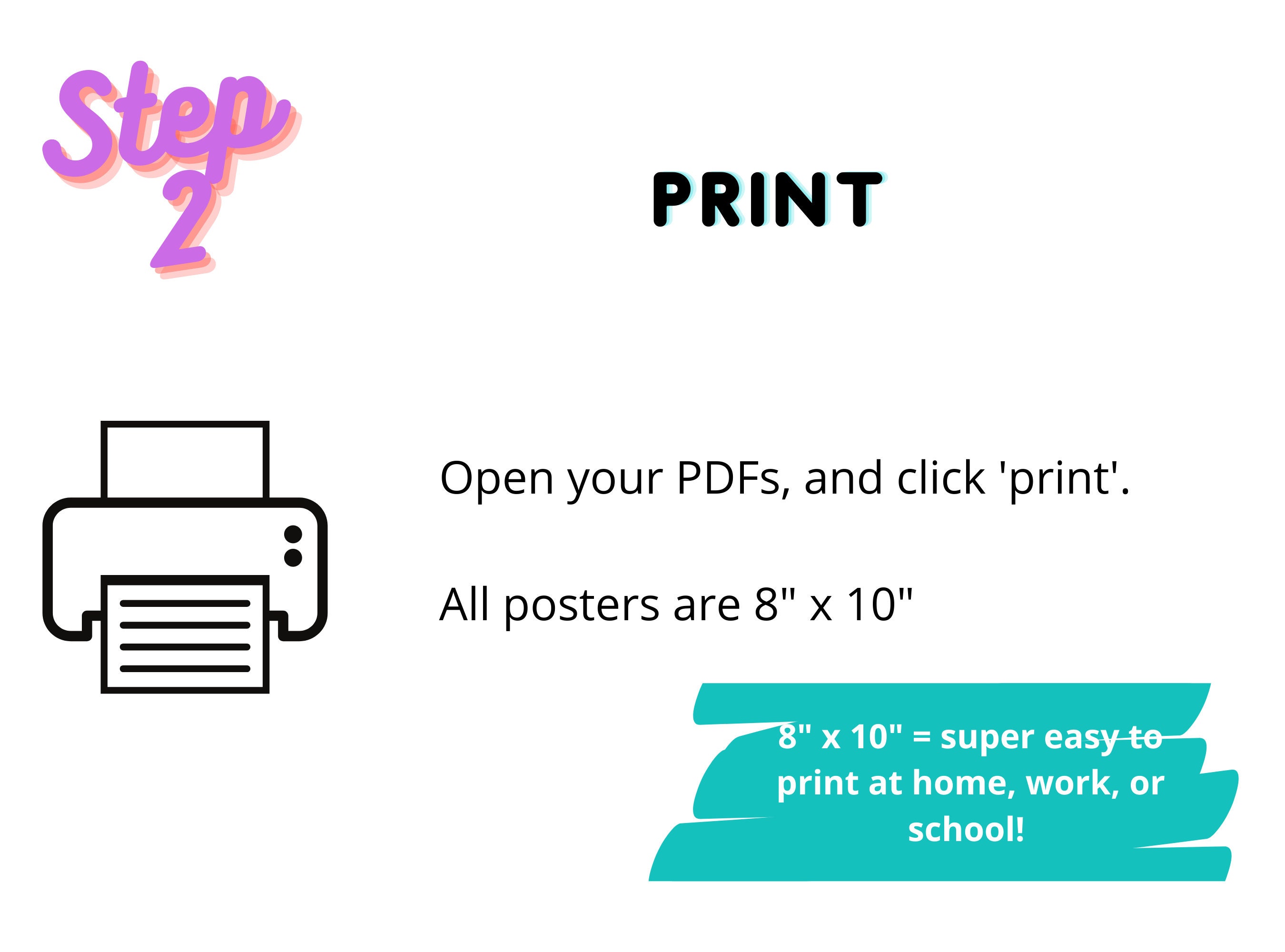 Growth Mindset Posters Positive Affirmations For The | Etsy