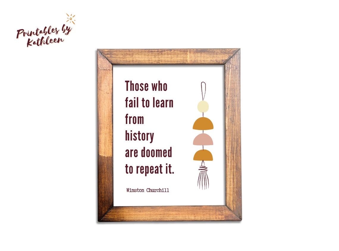 History Class Decor History Classroom Posters Printable - Etsy