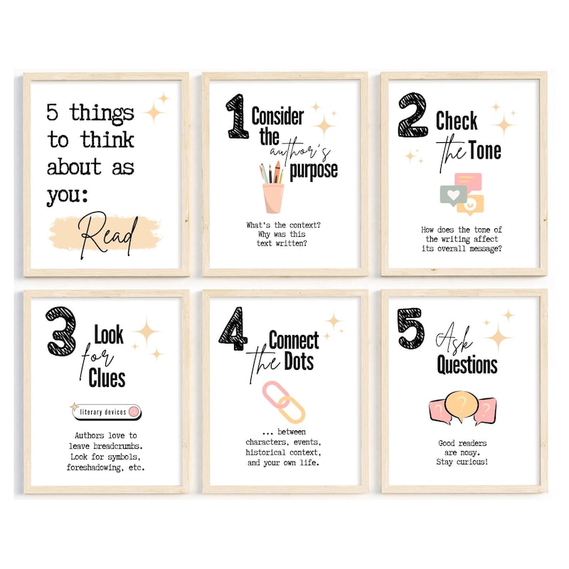 Literature Posters - Etsy