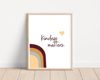 Kindness Posters Classroom Decor - Etsy