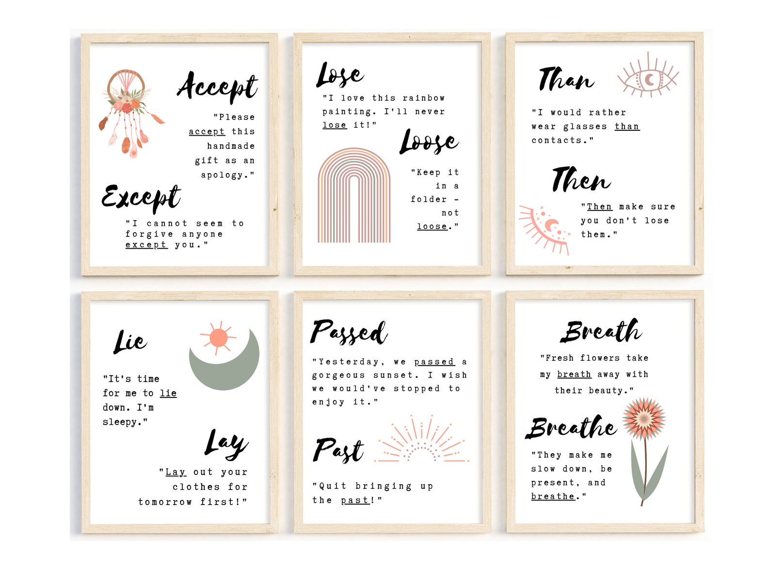 Writing Posters High School English Classroom Posters Middle - Etsy