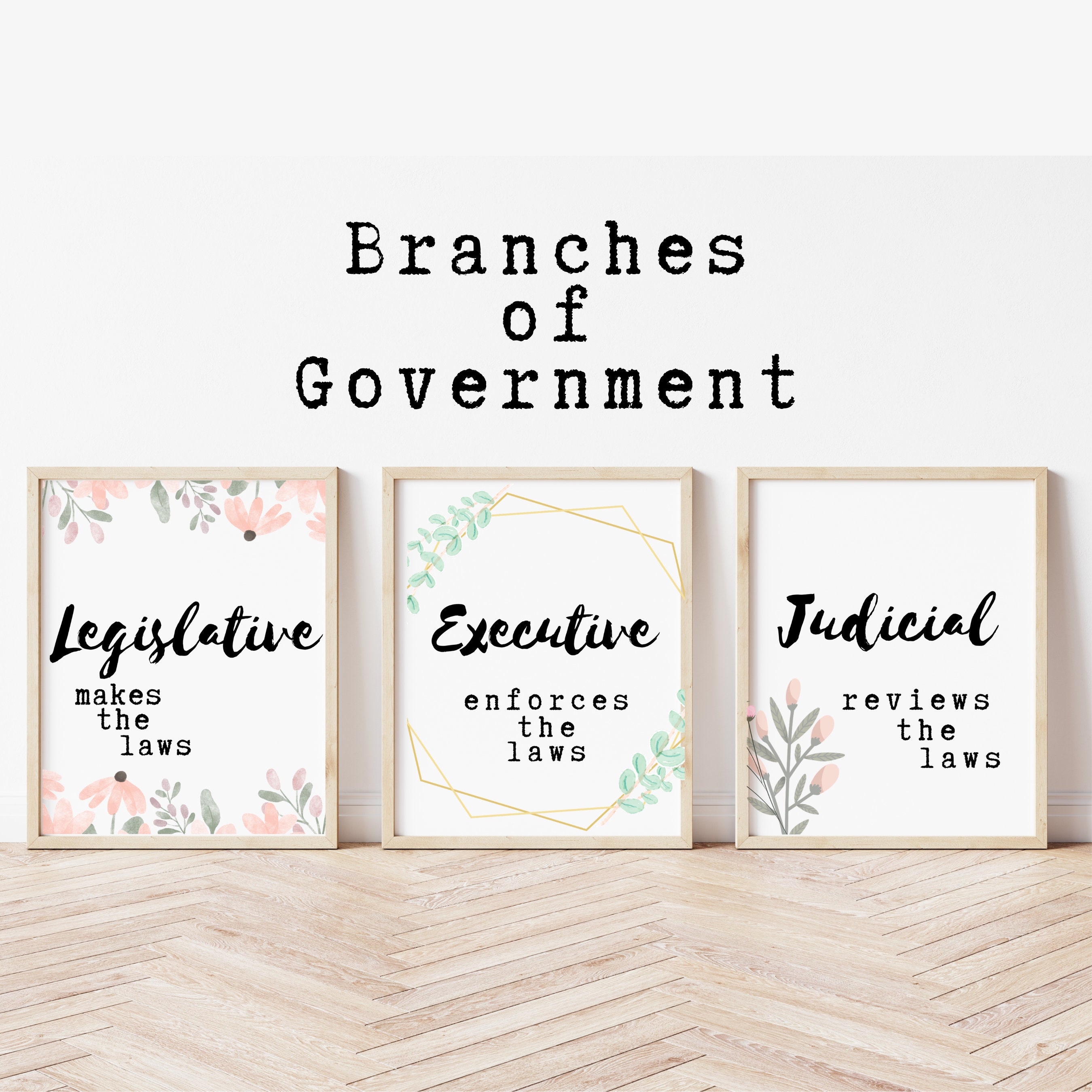 Government Classroom Posters; History Classroom Decor; Government ...