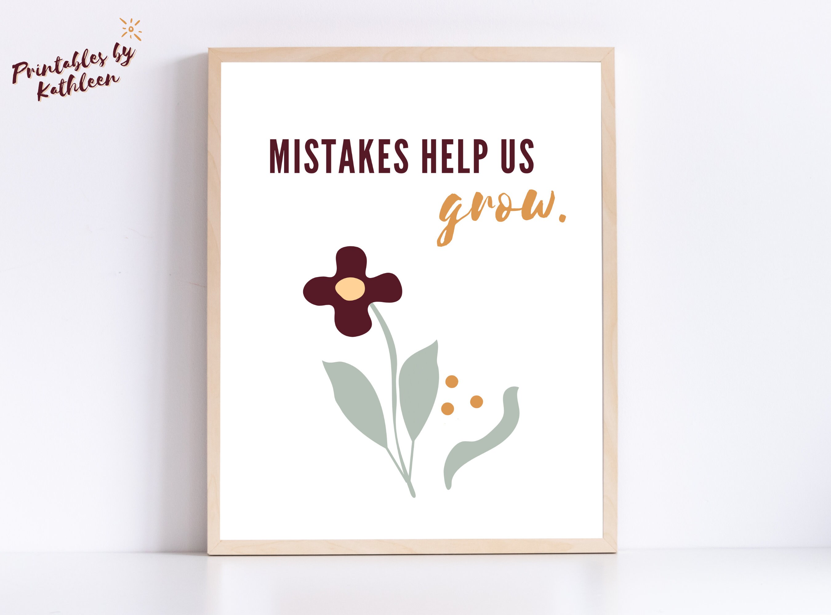 Growth Mindset Poster Middle School Classroom Decor Classroom Posters ...