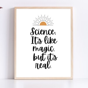 Science Classroom Poster; Science Classroom Decor Elementary; Funny ...