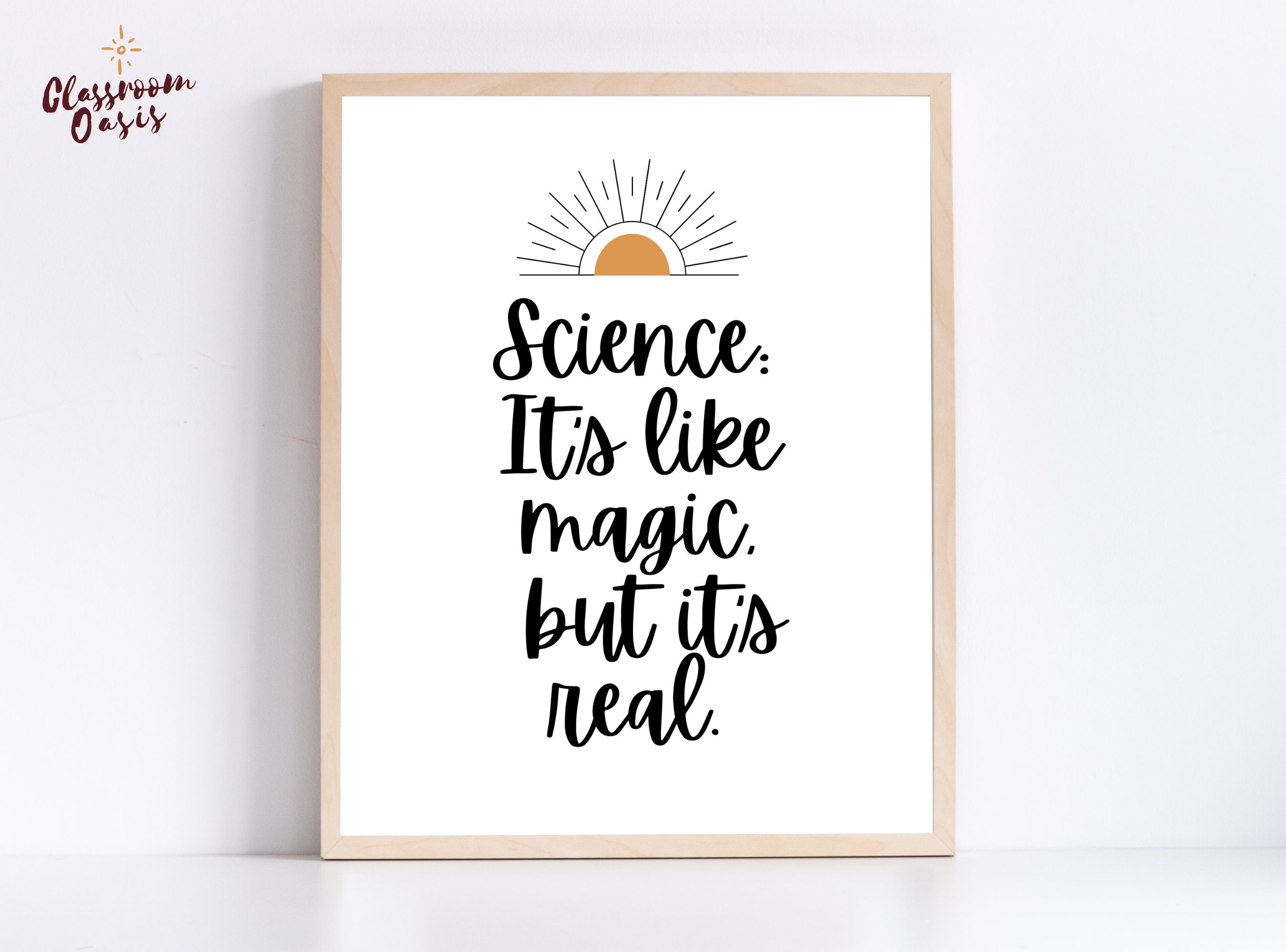 Science Classroom Poster Science Classroom Decor Elementary - Etsy