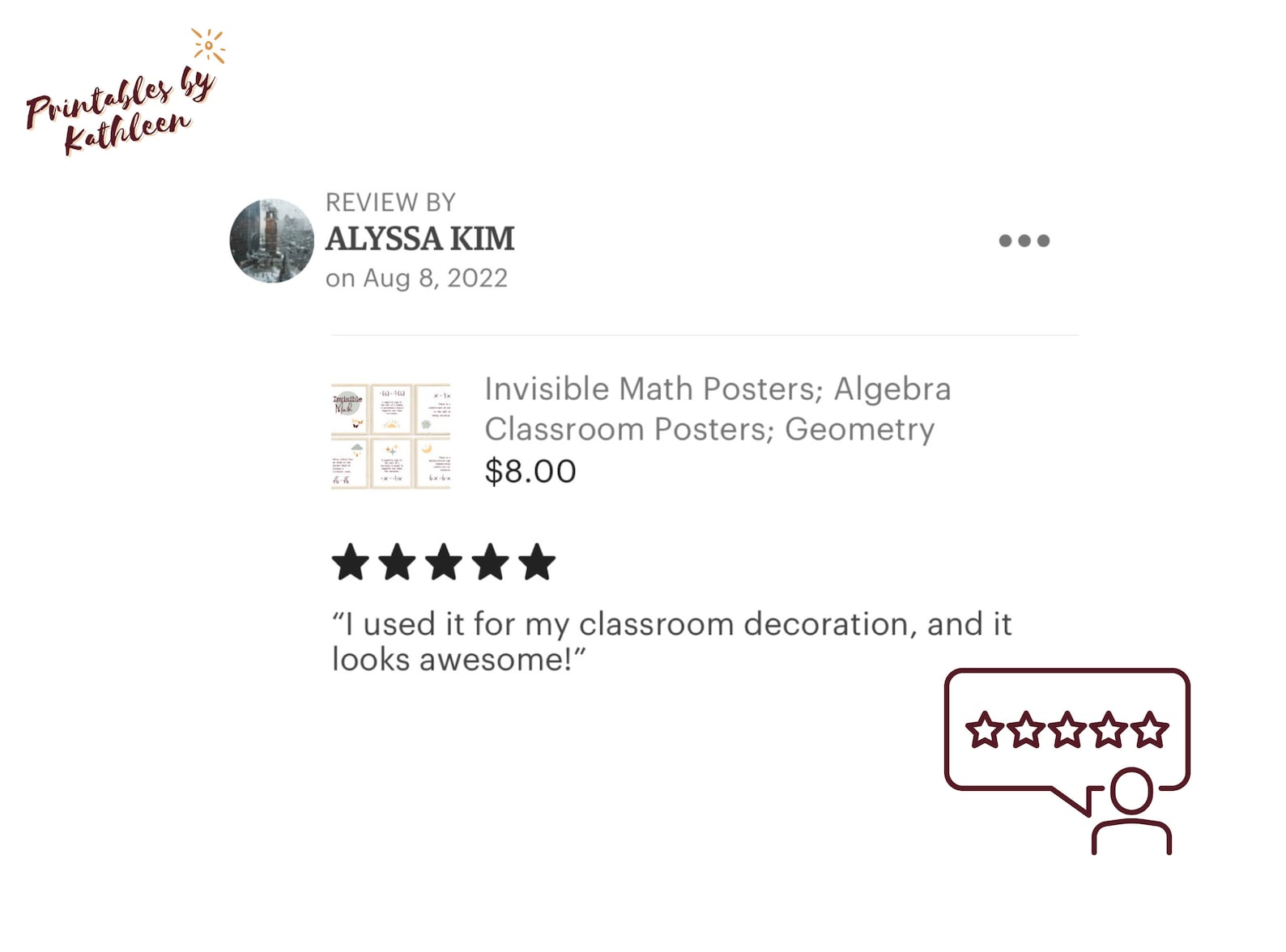 Invisible Math Posters Algebra Classroom Posters Geometry - Etsy