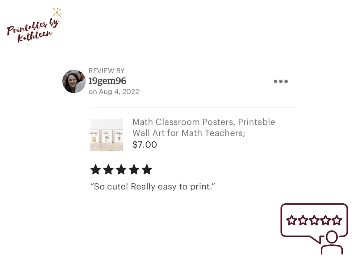 Math Classroom Posters Printable Wall Art for Math Teachers - Etsy