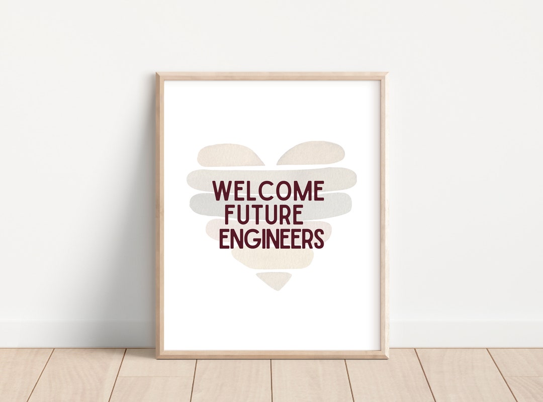 Engineering Poster STEM Poster Science Classroom Decor High School ...